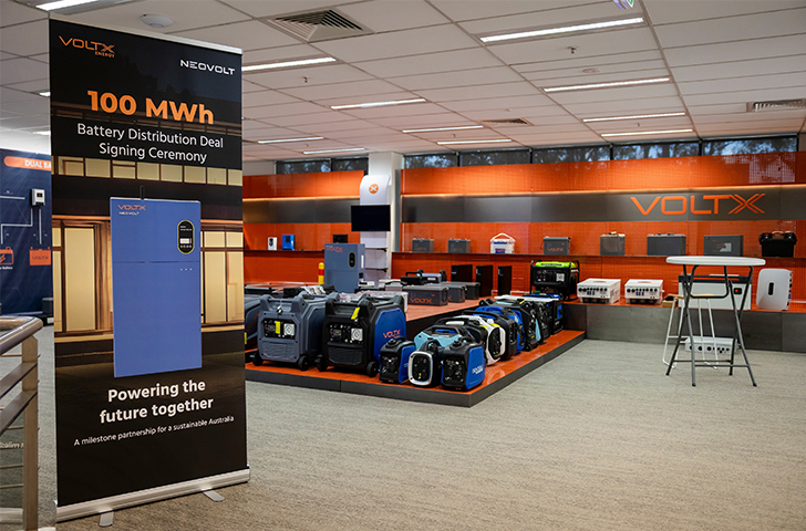 VoltX Energy X Neovolt Partner in 100MWh Home Battery Deal